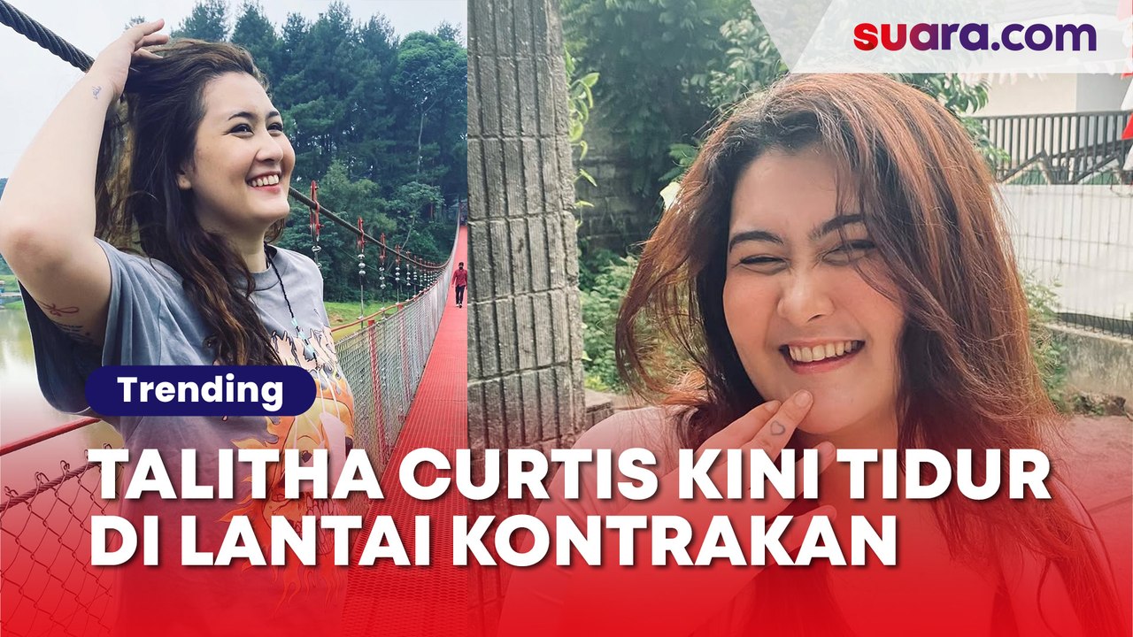Dulu Ratu FTV, Talitha Curtis Kini Tidur di Lantai Kontrakan Sempit ...