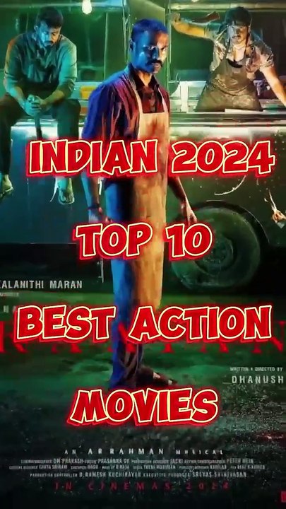 Indian 2024 Top10 best action movies list #maharaja top10 #top10 action movies in 2024 # ...