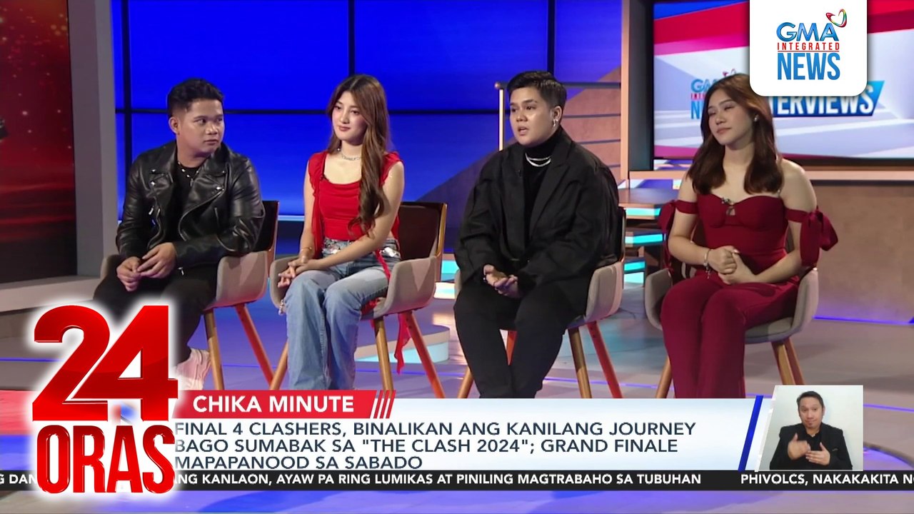 Final 4 clashers, binalikan ang kanilang journey bago sumabak sa "The Clash 2024"; grand finale ...