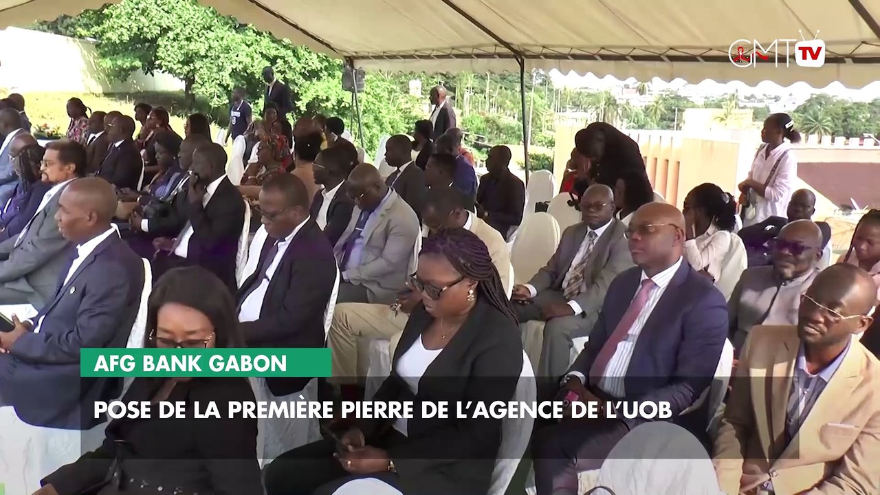 [#Reportage] AFG Bank Gabon : pose de la première pierre de l’agence de ...