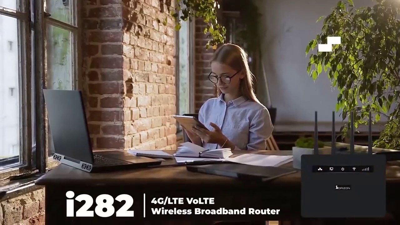 I282 4G LTE Indoor Router | Horizon Powered - video Dailymotion