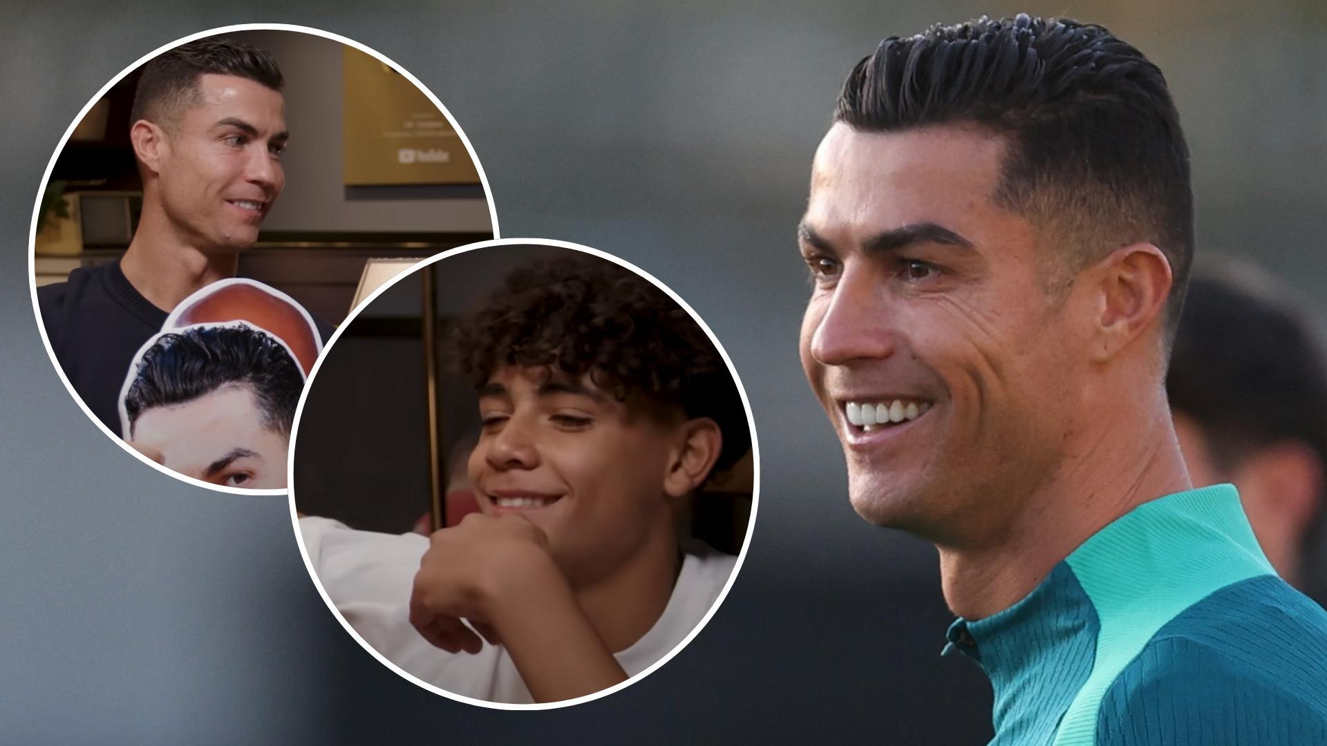 (VIDEO) Cristiano Ronaldo's Son Says He Wants to Play Alongside Him | beIN SPORTS
