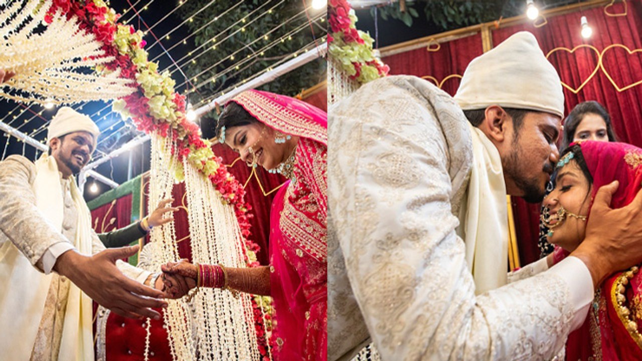 Panchayat Actor Asif Khan Wedding Photo Viral, Wife Zeba को Kiss करते...| Boldsky - video ...