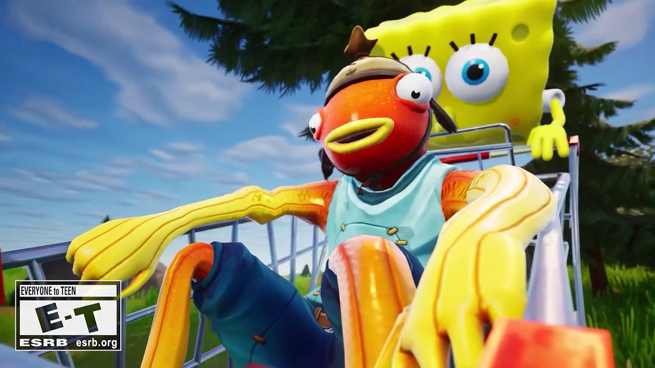 SpongeBob SquarePants x Fortnite - Spongebob UEFN Trailer - video ...