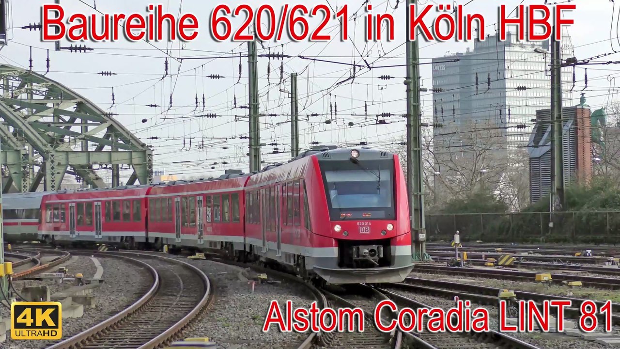 DB 620/621 (Coradia LINT 81) als vareo in Köln - Video Dailymotion