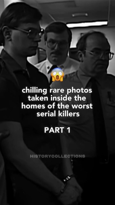 RARE photos taken inside the homes of famous serial killers! #history # ...