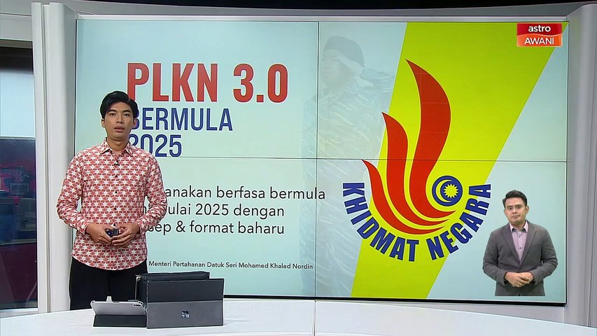 [INFOGRAFIK] PLKN 3.0 bermula pada 2025 | AWANI International