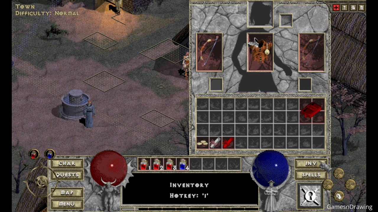 DevilutionX Diablo 1 Dungeon Level 1 First Impression Game-play Play ...