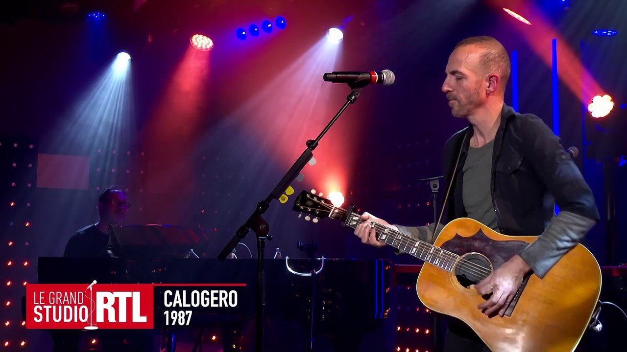 Calogero - 1987 (Live) - Le Grand Studio RTL - Vidéo Dailymotion