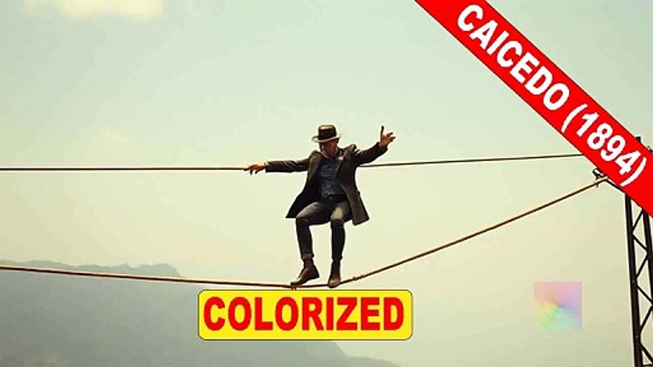 Caicedo (1894) | The King of the Slack Wire | Old Movie - video Dailymotion
