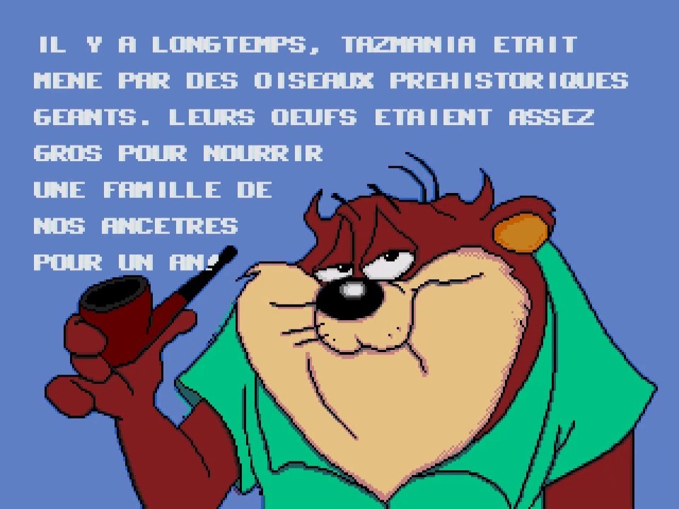 Taz-Mania (Sega Genesis) Intro en Français - Vidéo Dailymotion