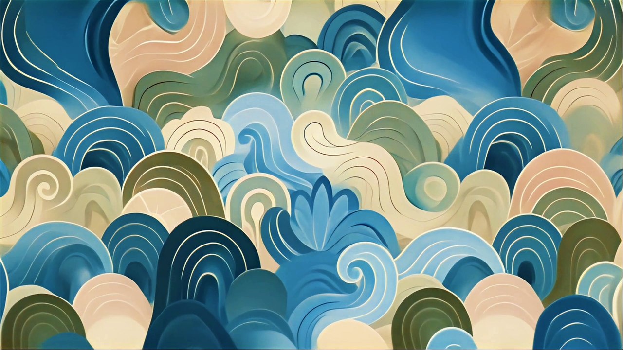 Relaxing Visuals: Soothing Patterns for Stress Relief and Calm | 4K ...