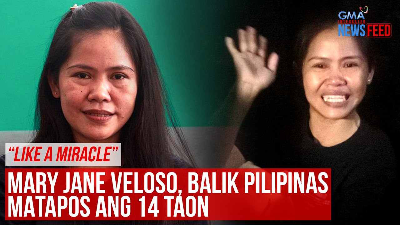 “Like a miracle” Mary Jane Veloso, balik Pilipinas matapos ang 14 taon | GMA Integrated Newsfeed ...