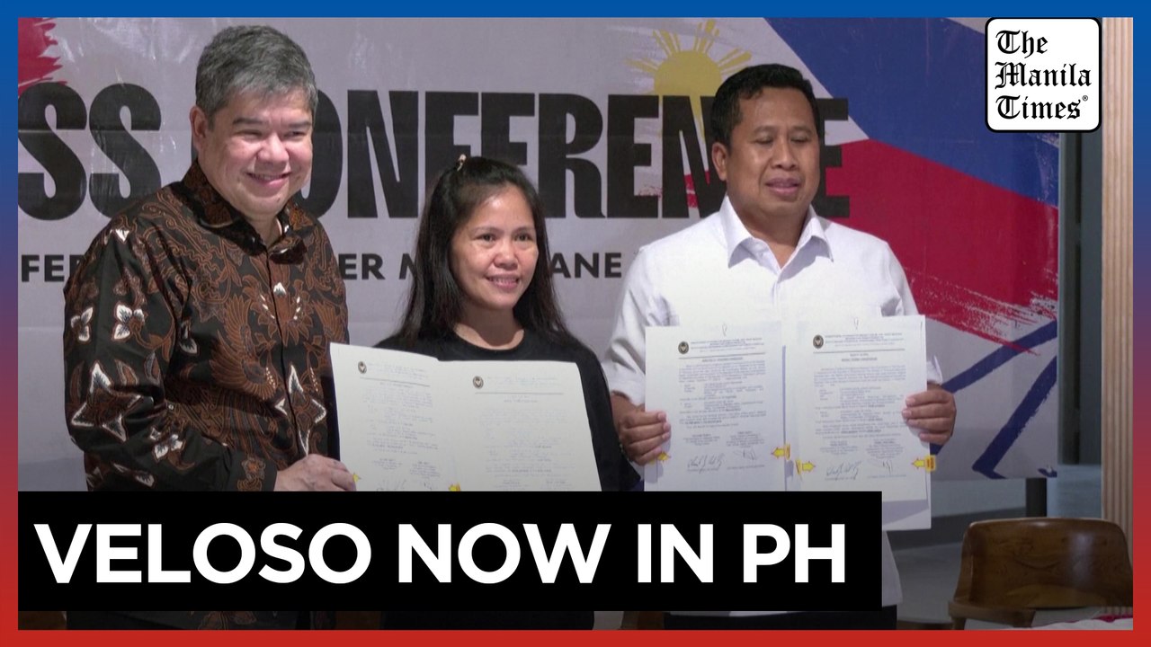 Filipina death-row prisoner ready to start new life as she leaves Indonesia - video Dailymotion