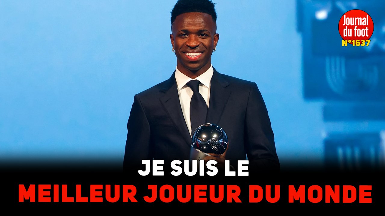 « Je suis le meilleur joueur du monde » : VINICIUS savoure sa victoire ...