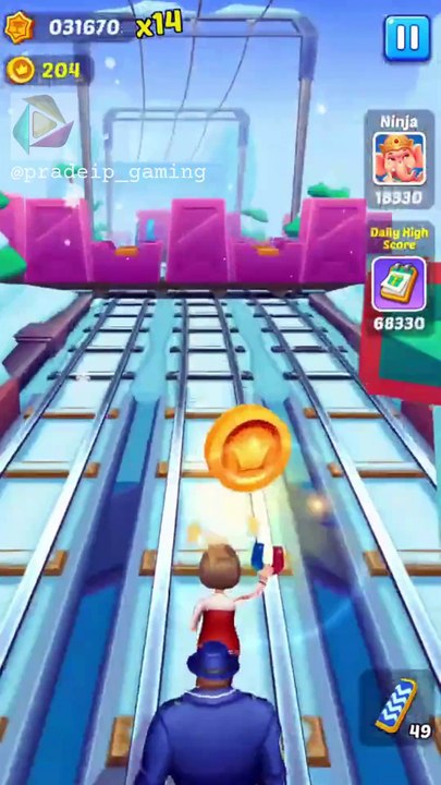 Subway Princess Runner Subway Surf shorts Subway Princess gameplay # ...