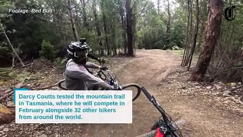 Darcy Coutts tested the 2025 Red Bull Hardline course | The Courier ...