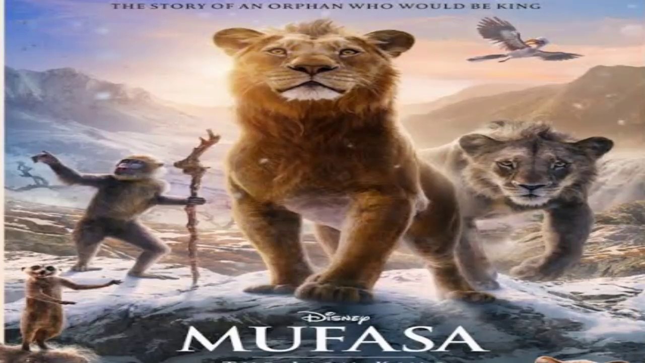 Mufasa The Lion King, 2024 Aaron Pierre (Mufasa), Kelvin Harrison Jr. (Taka/Scar), Tiffany Boone ...