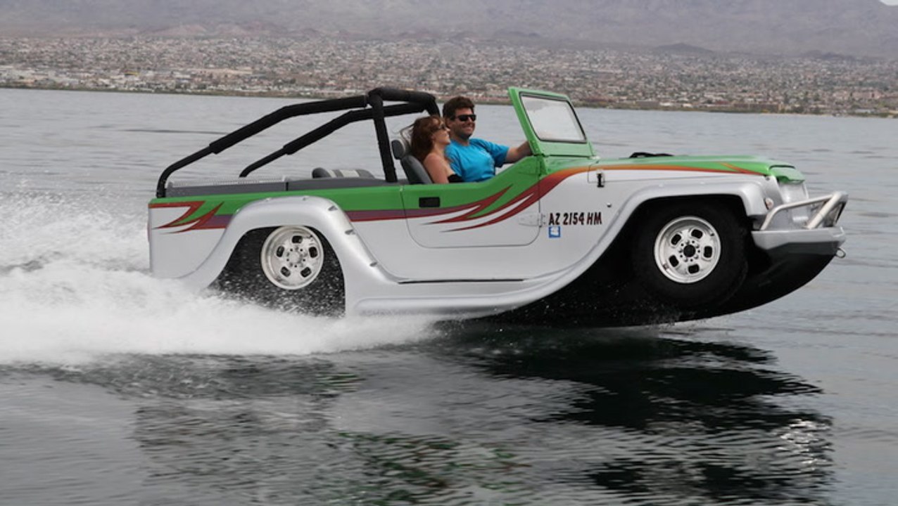 Amphibious Car Hits Speeds Of 45 mph On Water - video Dailymotion