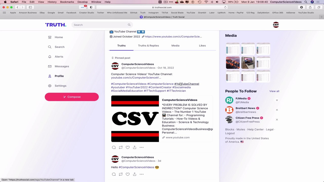 How to SCREENSHOT a Truth on TRUTH SOCIAL Using a Desktop Computer ...