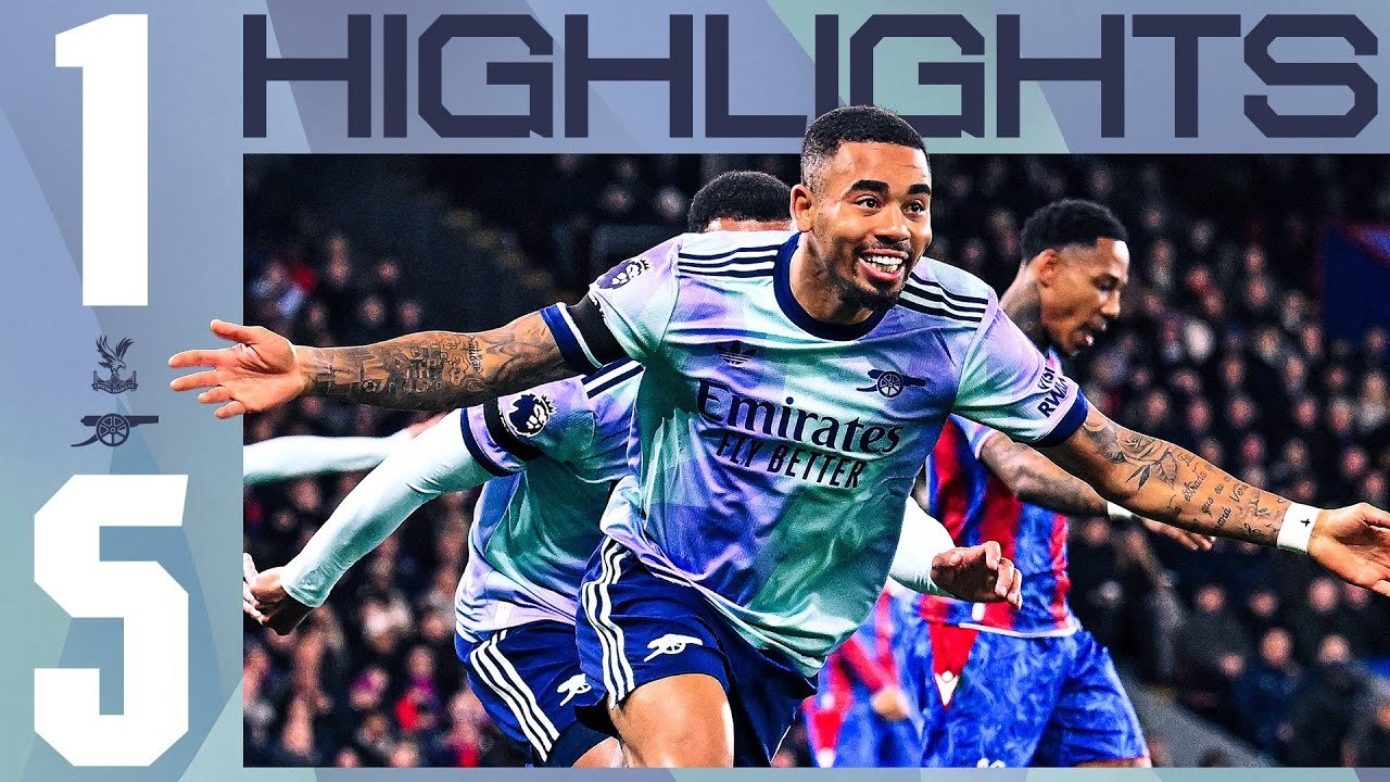 Crystal Palace vs Arsenal (1-5) | Premier League 2024/25 | Fecha 17 - Vídeo Dailymotion