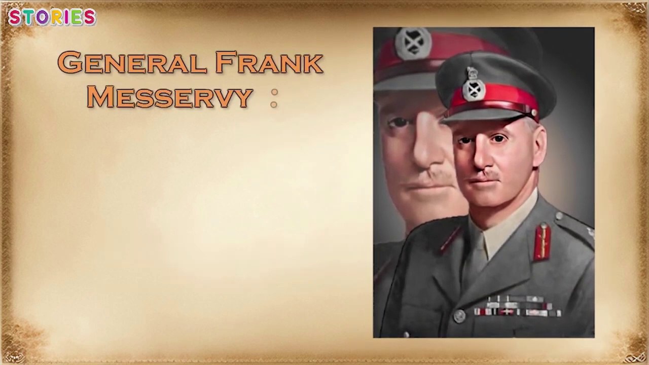 General Frank Messervy The First Army Chief of PAKISTAN - video Dailymotion