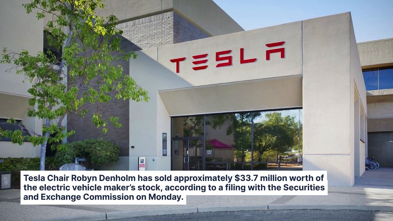 Tesla Chair Robyn Denholm Sells Over $30 Million Worth Of Stock As ...
