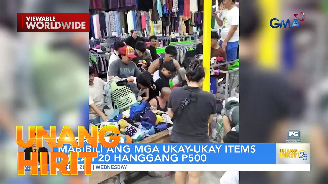 Sumakses sa Ukay-ukay! | Unang Hirit - video Dailymotion