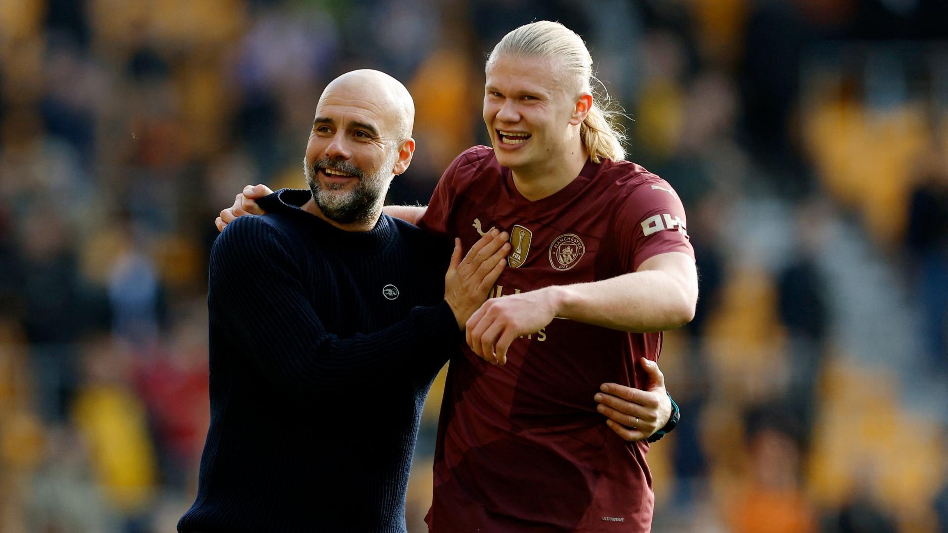 Pep Guardiola Defends Haaland Amid Criticism of His Leadership | beIN ...