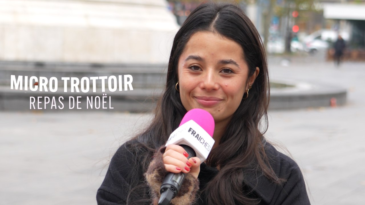 Micro-trottoir spécial repas de Noël - Vidéo Dailymotion