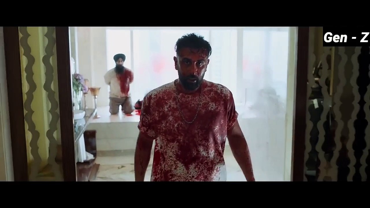 ANIMAL SCENE #26: Ranbir's Clone😲 | The Professional Butcher Aziz ...