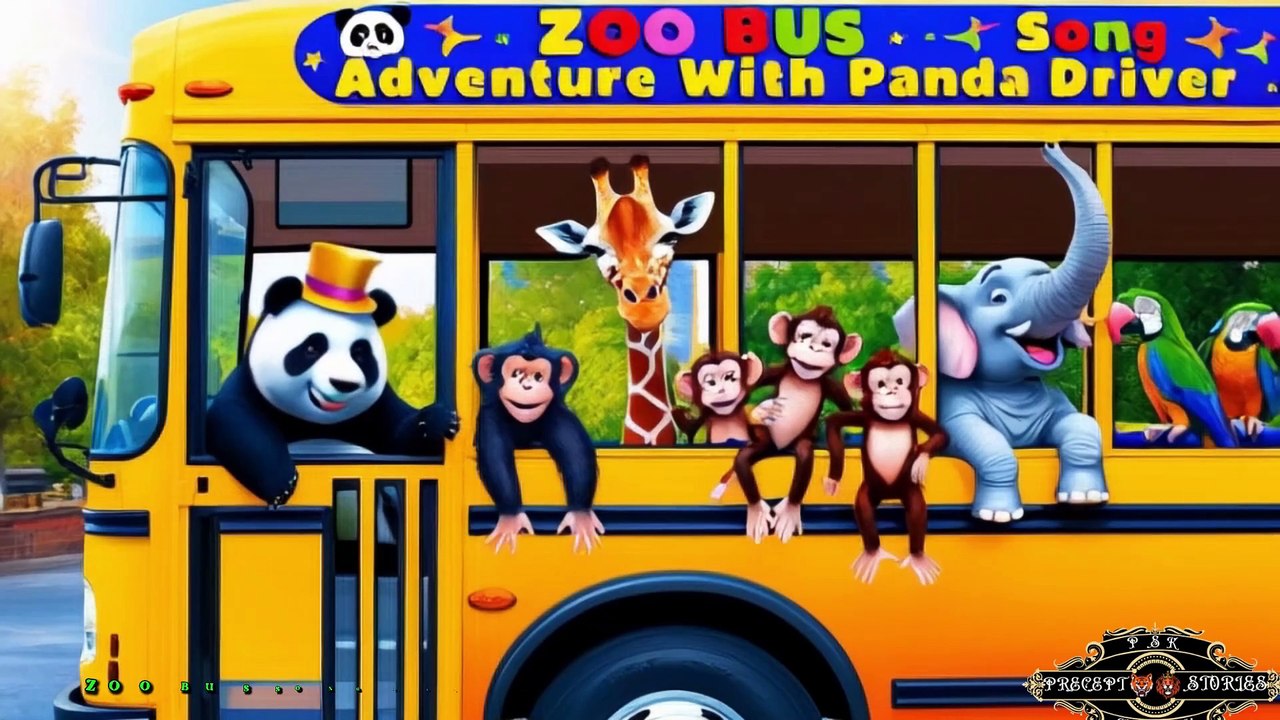 Zoo Bus Song Adventure with Panda Driver - video Dailymotion