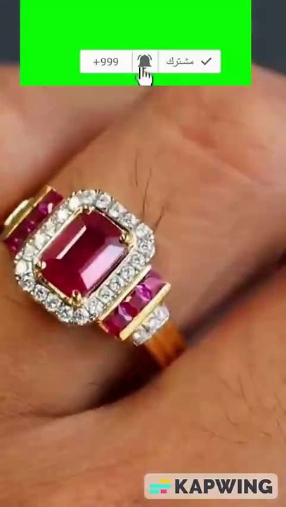 Priceless ruby ring modern style and craftsmanship - فيديو Dailymotion