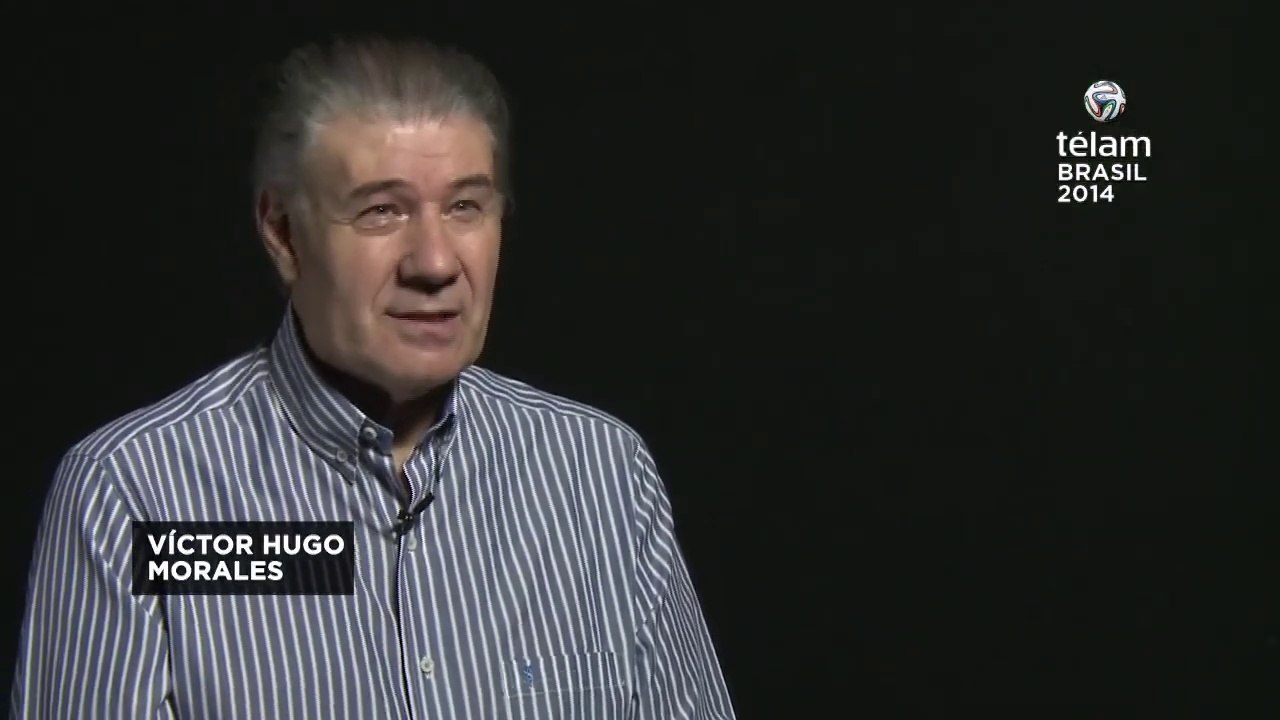 Víctor Hugo Morales: "Vi a Diego correr por la orilla del mundo" - Vídeo Dailymotion