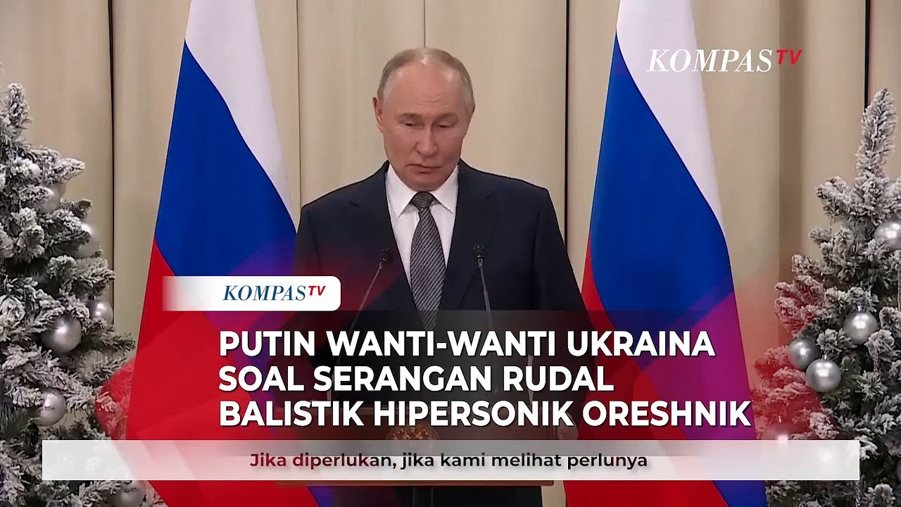 Presiden Putin Wanti-wanti Ukraina soal Serangan Rudal Balistik ...