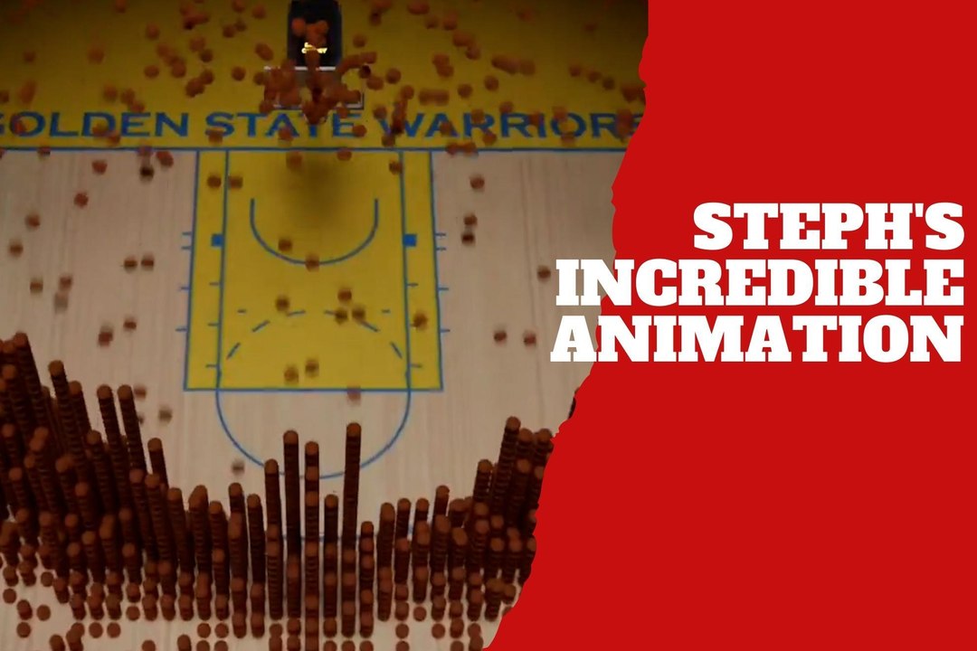 Stephen Curry's legacy captured in stunning animation featuring all his ...