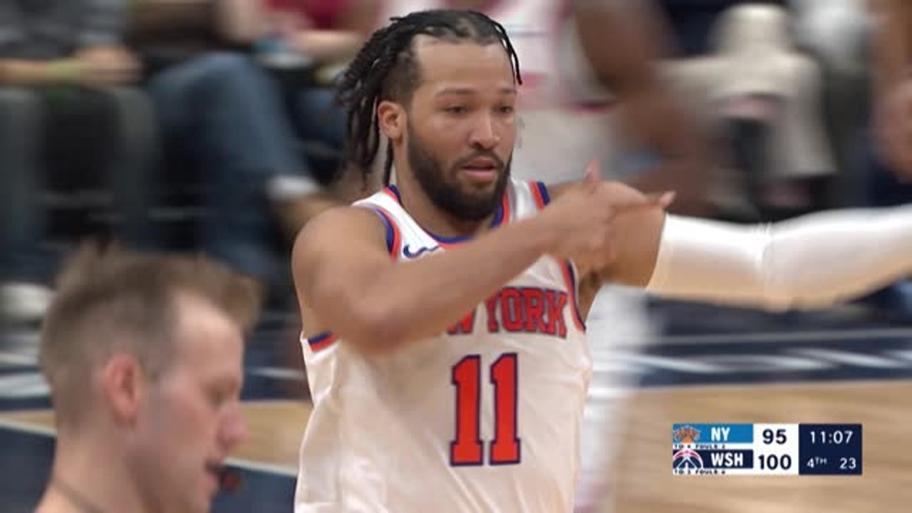 The best of Brunson's 55-point performance in Knicks win - video ...