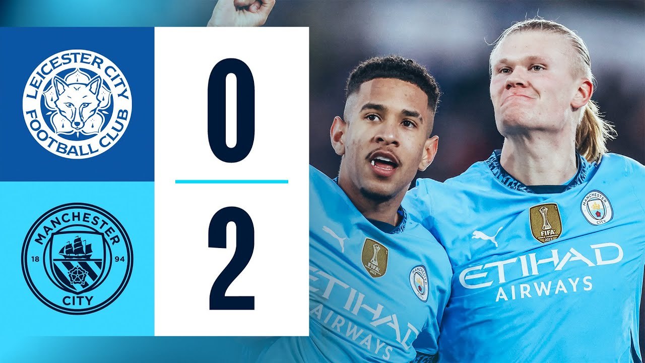 Leicester City vs Manchester City (0-2) | Premier League 2024/25 | Fecha 19 - Vídeo Dailymotion