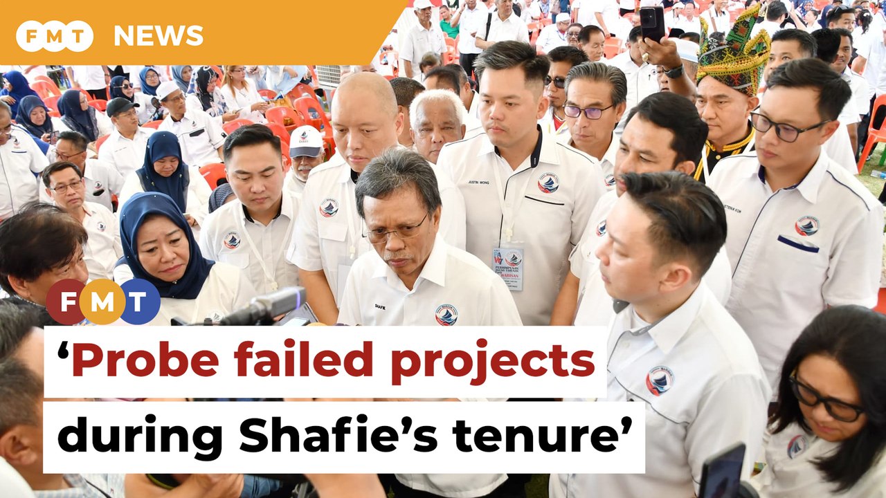 Sabah PKR calls for probe of projects worth RM1.5bil during Shafie’s tenure - video Dailymotion