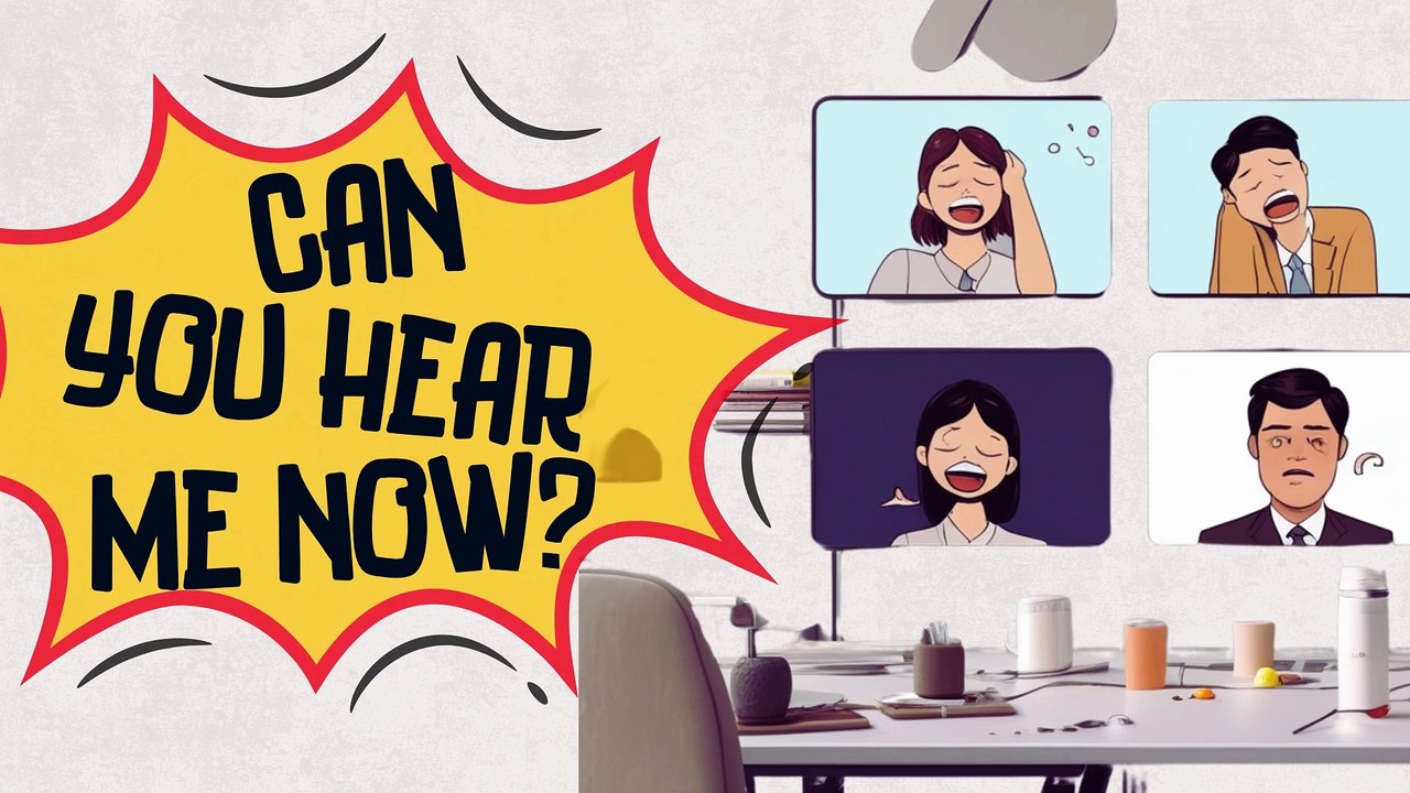 Can You Hear Me Now? | Funny Online Meeting Fails | Official Lyrical ...