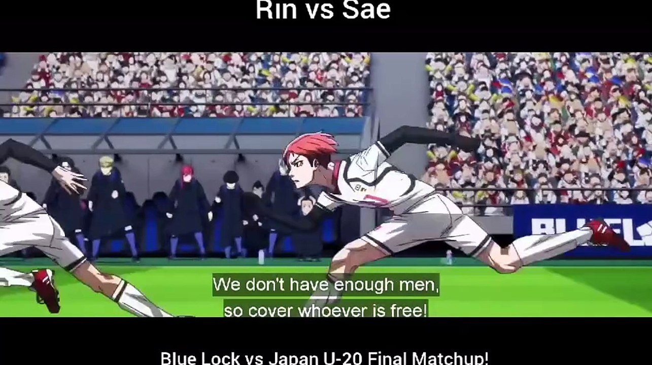 Rin vs Sae Blue Lock vs Japan U 20 Final Matchup - video Dailymotion