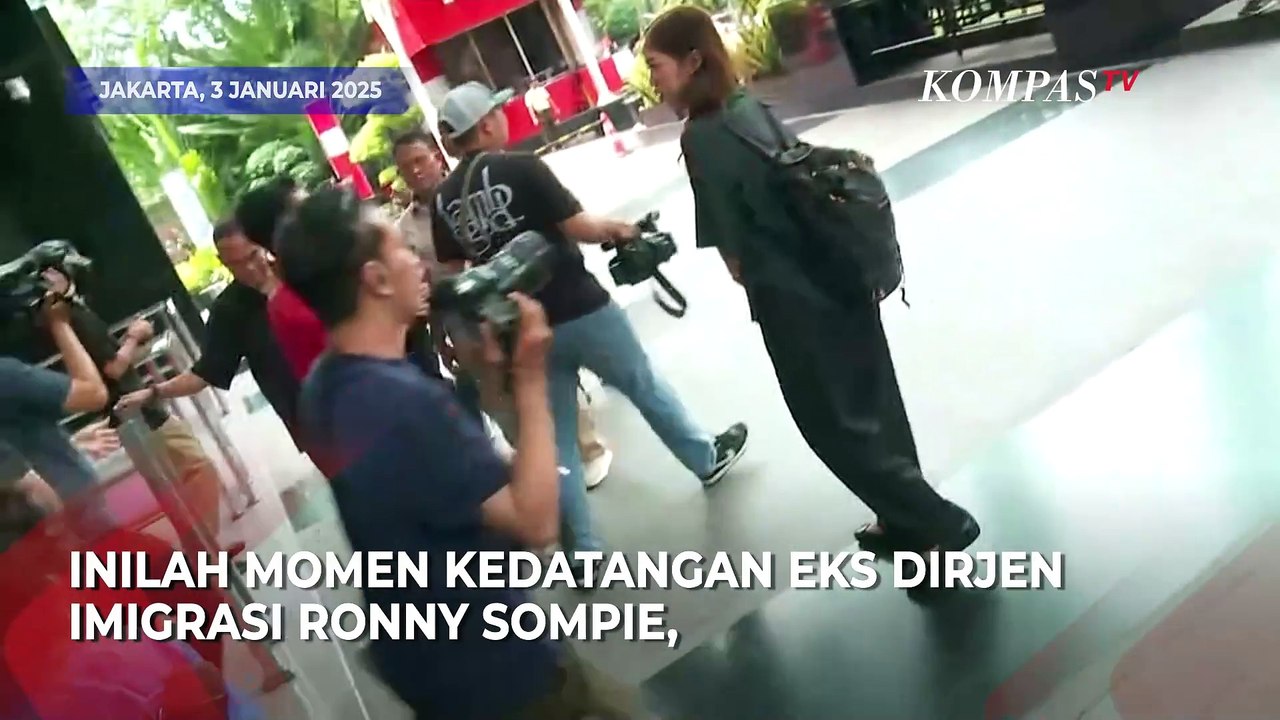 Eks Dirjen Imigrasi Ronny Sompie Diperiksa KPK, TerkaitHasto? - Video Dailymotion