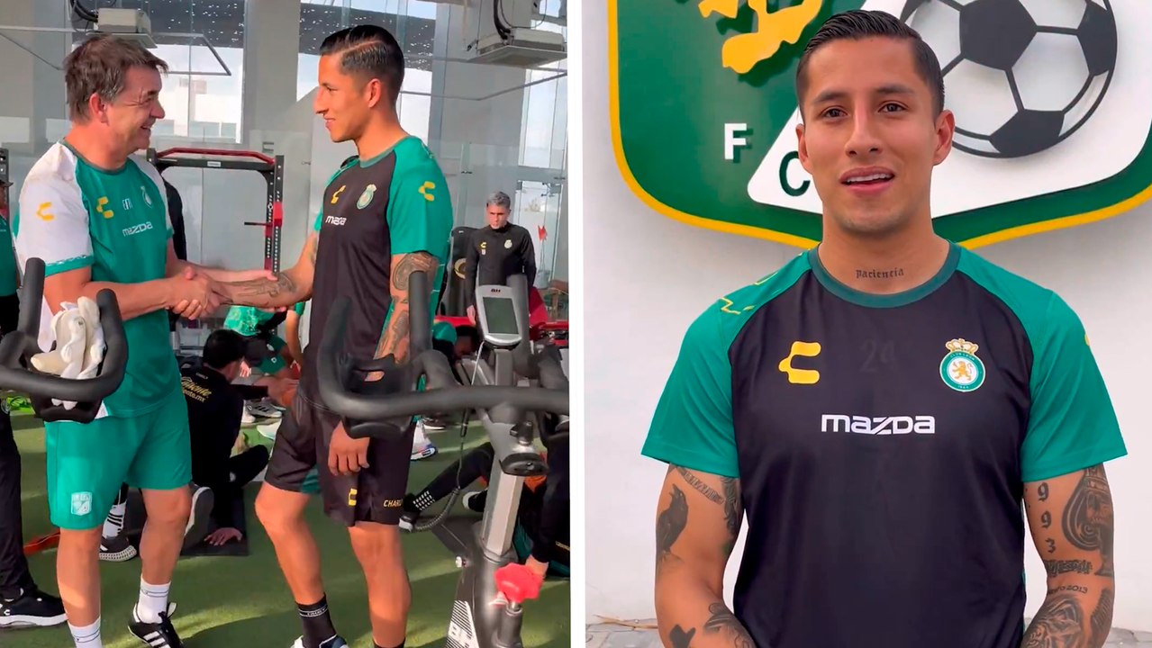 León presenta a Carlos Cisneros como su nuevo refuerzo - Vídeo Dailymotion