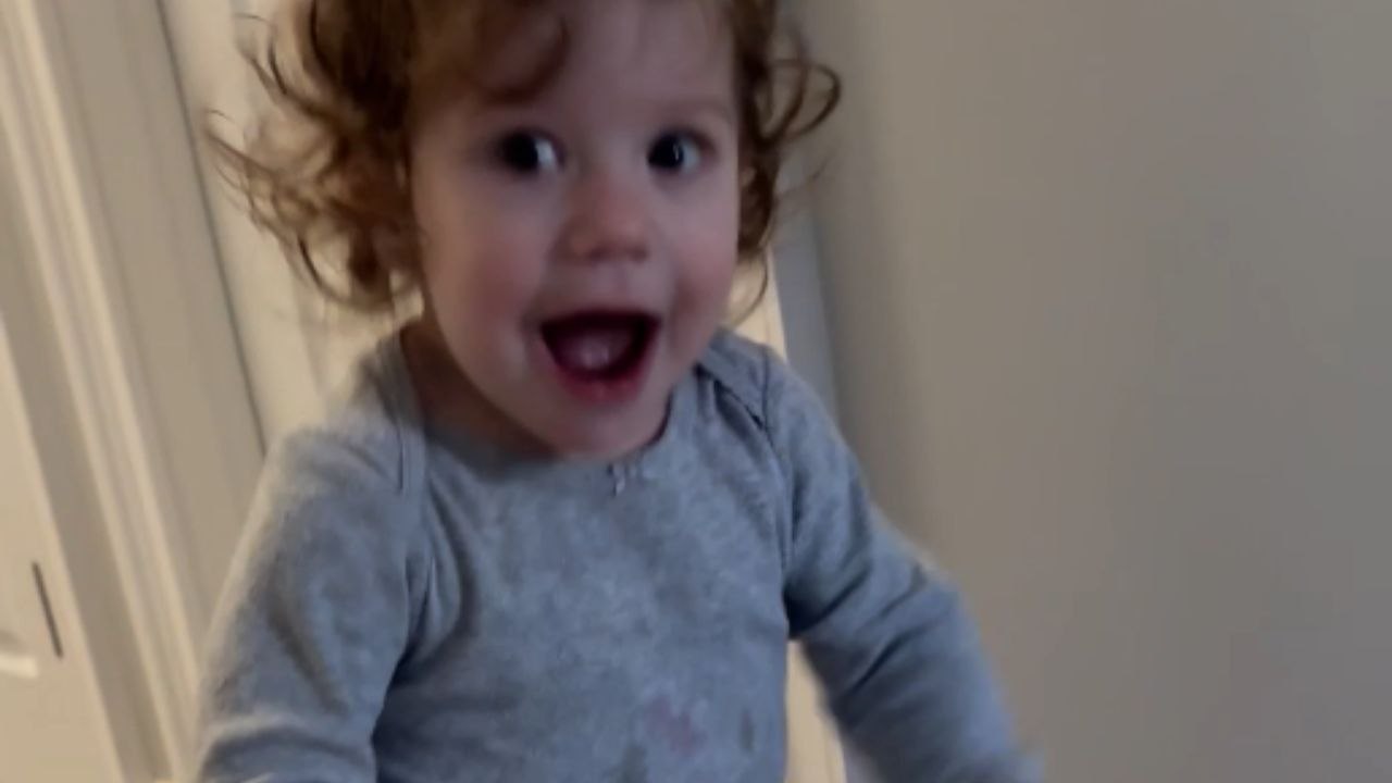 15-month-old girl's overdramatic reaction during playtime with mom is ...
