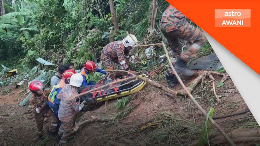 Pemandu, kelindan maut lori muatan besi terbabas ke dalam gaung | Astro ...