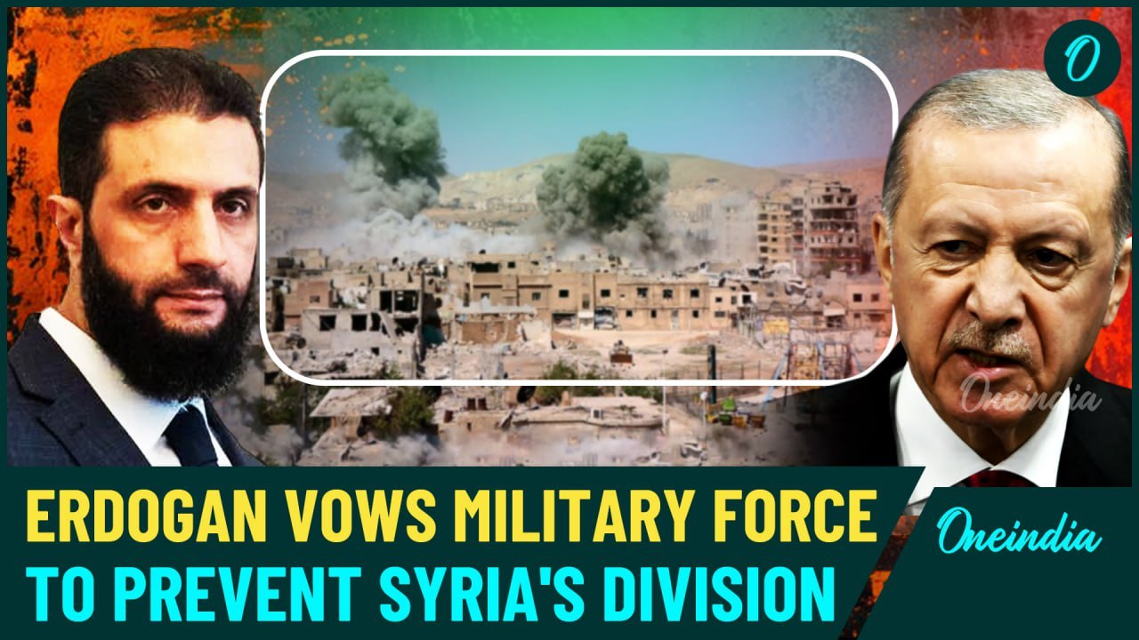 Erdogan warns of using Turkey's full military power to keep Syria ...