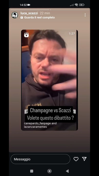 filippo champagne vs luca scazzi - Video Dailymotion
