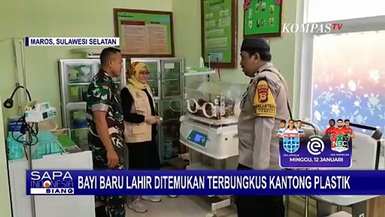Geger! Warga Temukan Bayi Baru Lahir Terbungkus Kantong Plastik di Maros - Video Dailymotion