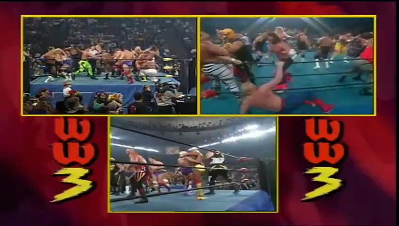 WCW World War 3 - 60-man World War 3 Match (WCW World Heavyweight ...