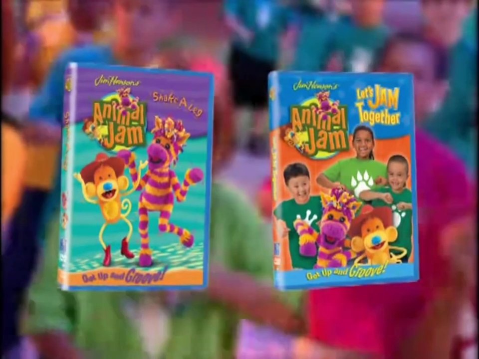 Jim Henson Animal Jam - Shake a Leg Let’s Jam Together DVD Promo (2005 ...